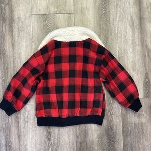 Mud Pie | Jackets & Coats | Mud Pie Red And Black Buffalo Print Bomber ...